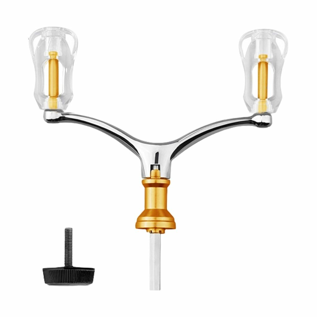 (1шт) Коромысло для спиннинга Luya, коромысло для рыболовного колеса-Прозрачное золото