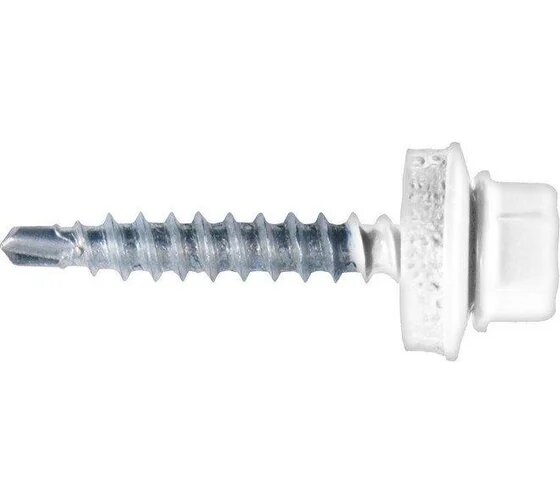Саморез кровельный KPcZP 4,8х29 мм. RAL 9003 (уп. 125 шт), Tech-Krep
