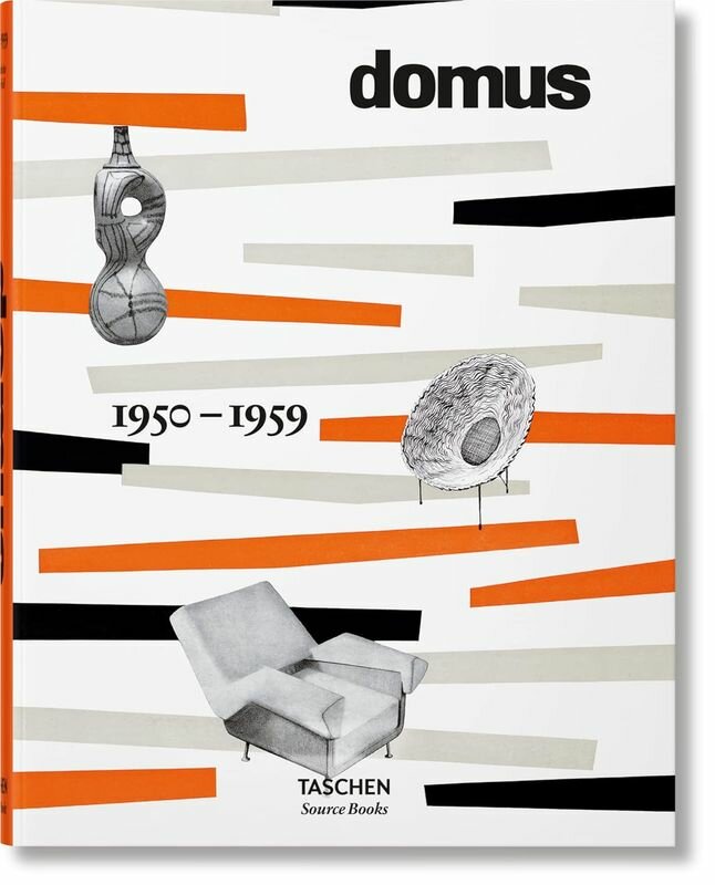 Книга Domus 1950-1959 в твердом переплете