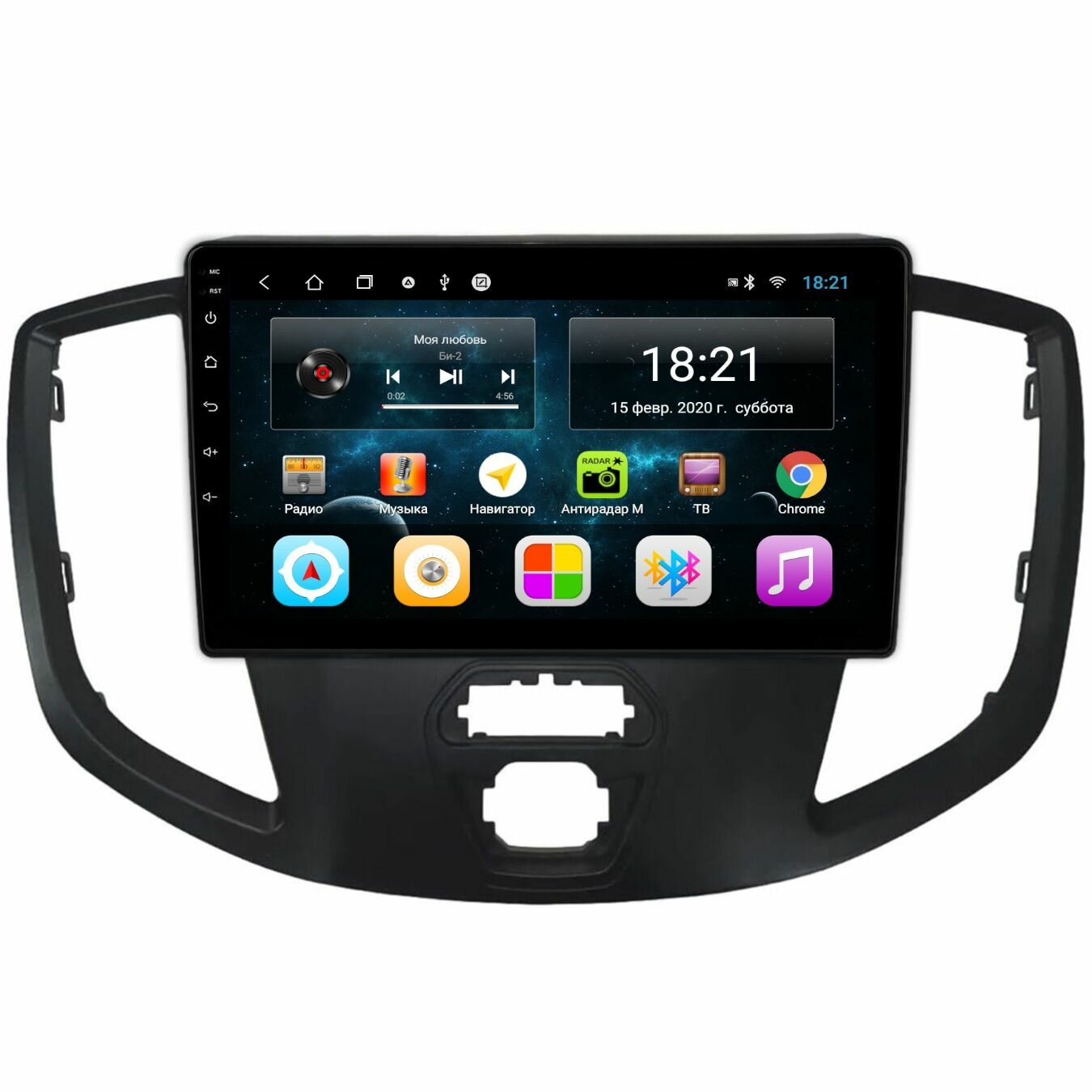 Магнитола CRS-300 Форд Транзит Ford Transit 2016-2021 - Android 13 - DSP