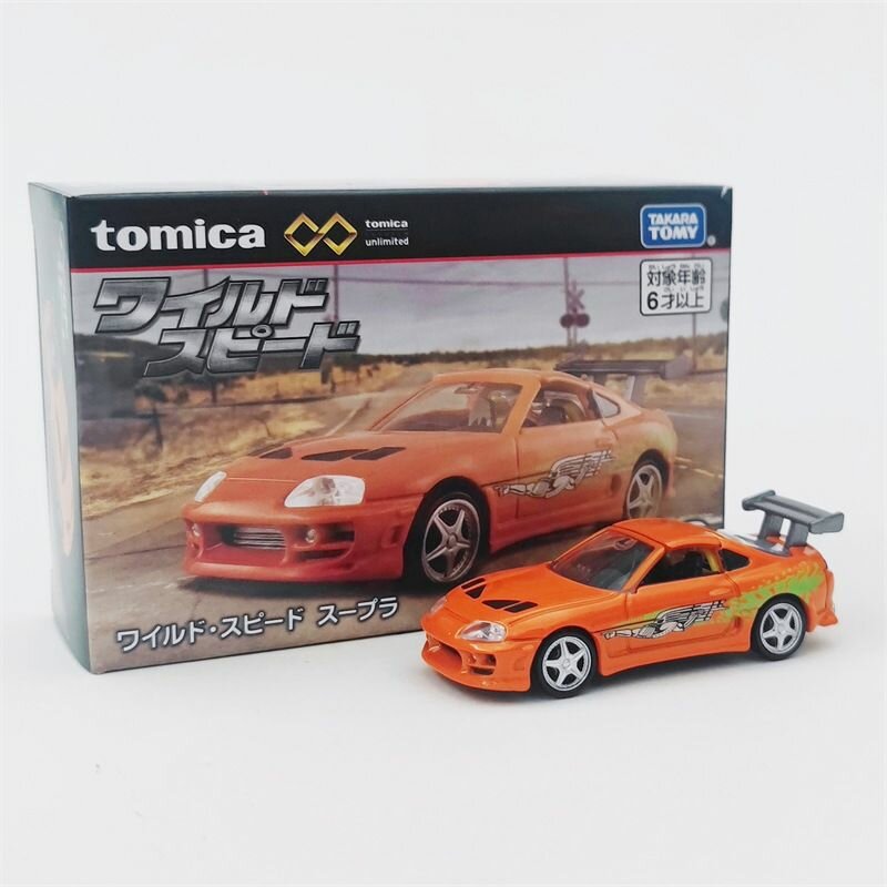 Jada Toys Набор Машинка 1:64 1995 Toyota Supra, Детские игрушки, подарки для коллекционеров
