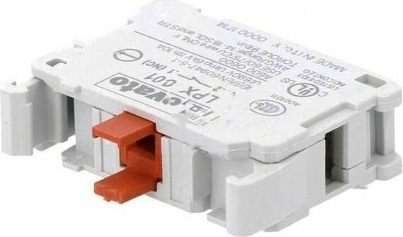 Контактор LOVATO LPXC01 Контактная группа, 22мм, Platinum, -25-70 град. C, фронтальный, 1 шт