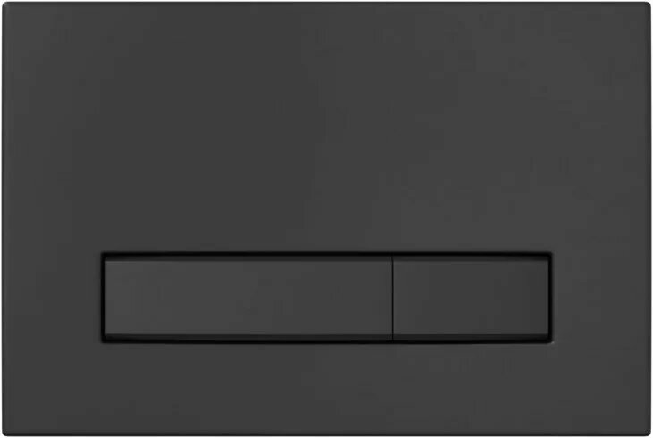 Кнопка смыва Berges Atom Line 049227 для инсталляции, черный матовый