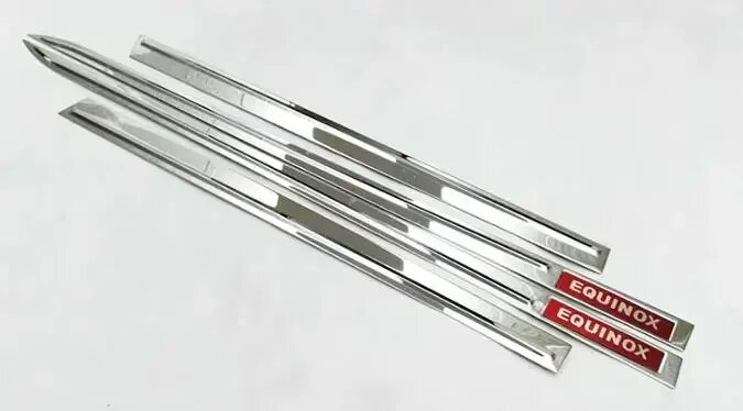 Для Chevrolet Equinox 2017-2019 декоративная полоса кузова из нержавеющей стали, накладка двери автомобиля, защита от царапин, автомобильные аксессуары Red label 4pcs
