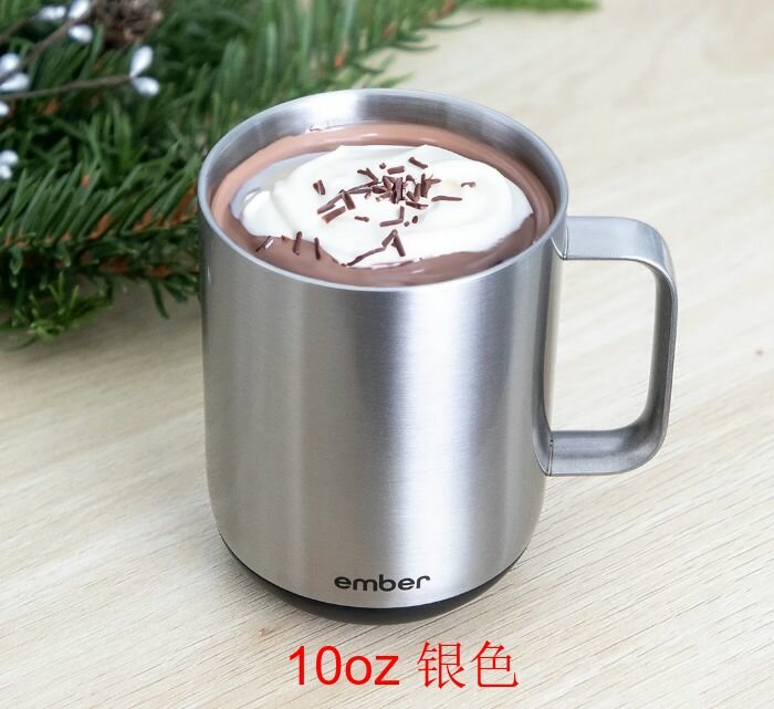 Рождественский и новогодний подарок Ember Mug Умная изолированная кружка 2-го поколения, 10/14 унций.