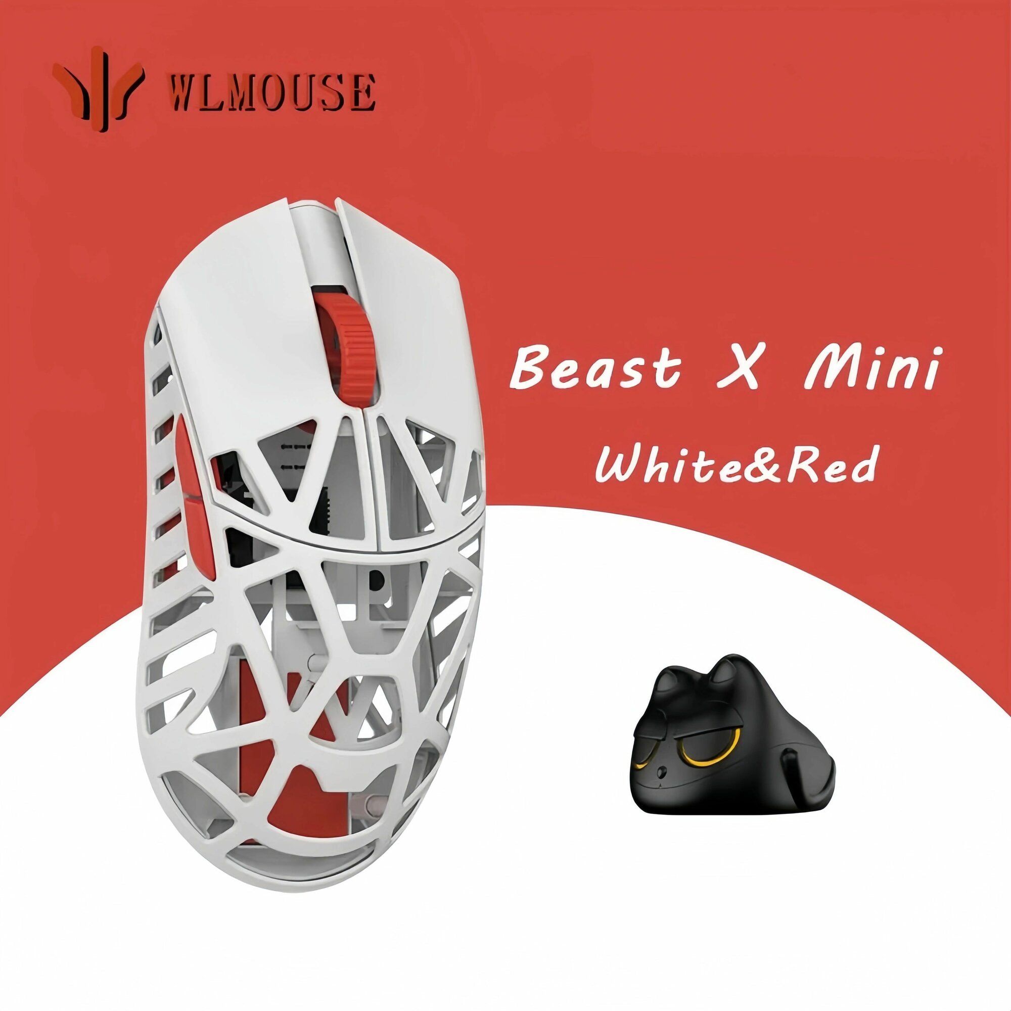 Wlmouse Игровая мышь беспроводная BEAST X MINI, белый