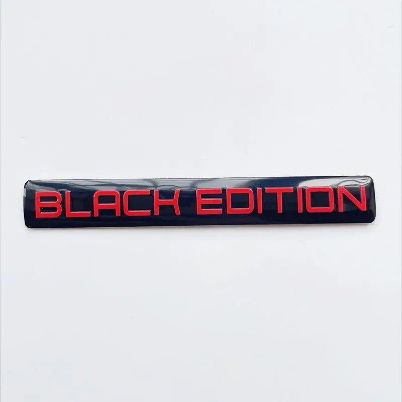 3D алюминиевый логотип, черное издание, эмблема, наклейка, автомобильная наклейка для BMW, Audi, Mercedes, VW, Toyota, Honda, Nissan KIA, аксессуары E