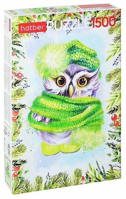 Пазлы 1500 дет. Совушки 1500ПЗ2_17065, (Хатбер-М)