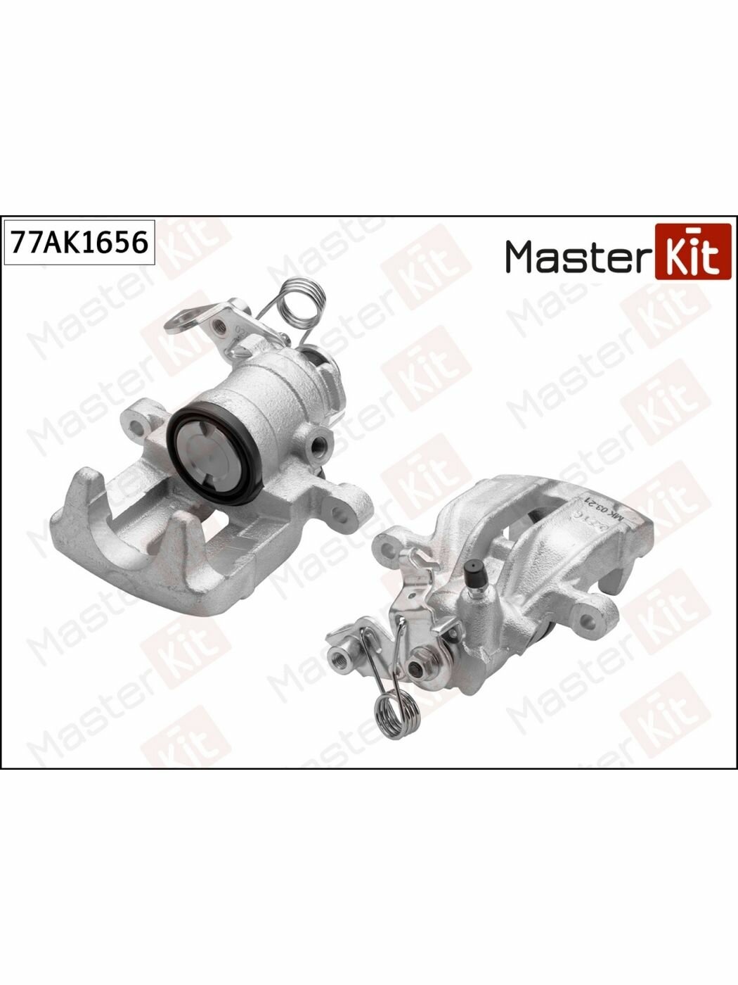Тормозной суппорт задний левый MasterKit 77AK1656 для Ford GALAXY, Seat ALHAMBRA, Seat IBIZA