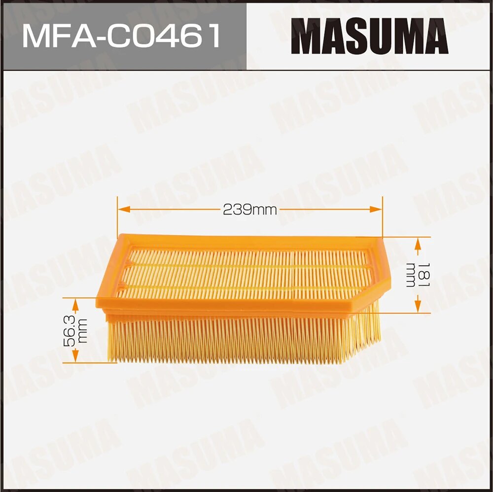 Фильтр воздушный Masuma MFA-C0461