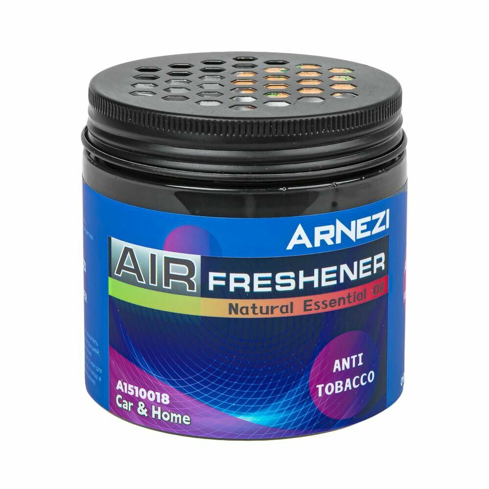 Ароматизатор для автомобиля, пахучка в машину, гелевый освежитель воздуха салона авто, антитабак AS-03 'Anti-Tobacco'A1510018 Arnezi