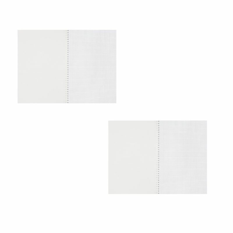 Attache Тетрадь общая А4, 60л, Персия Фуксия Черная клетка, 2 уп.