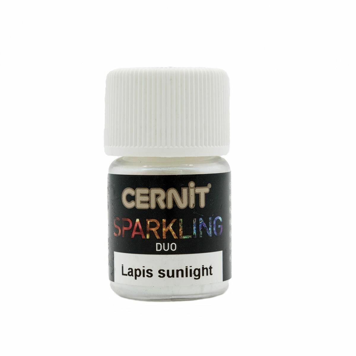 Мика-порошок Cernit "Sparkling Powder", слюда, двойной эффект, цвет 001, Лазурный свет, CE6130002, 2 г