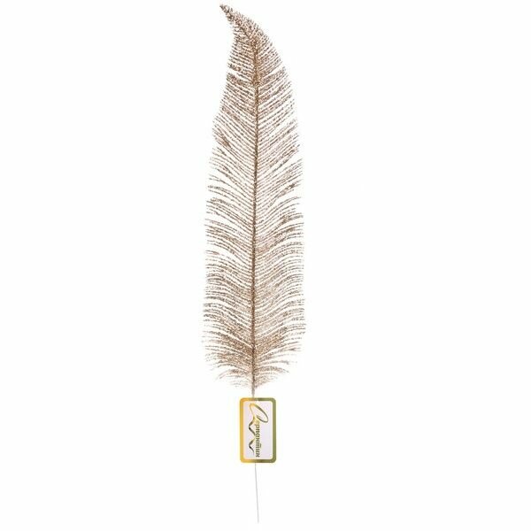 Ветка декоративная Серпантин Богемный стиль 56 см, цвет шампань