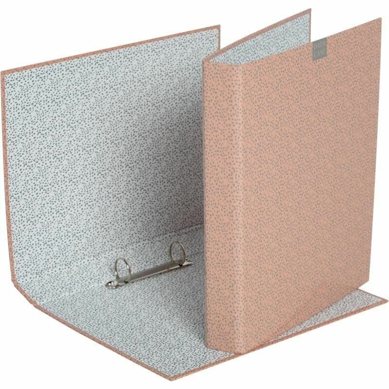 Папка на 2-х кольцах Attache Fleur, коралловая, 35 мм