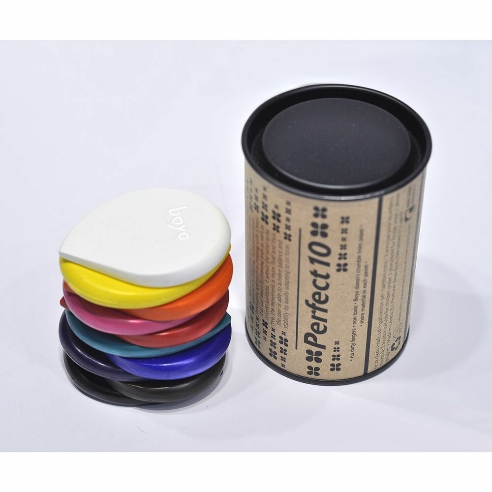 Пастель BOYA d.o.o. Восковая, для рисования, разноцветные мелки, 10 шт