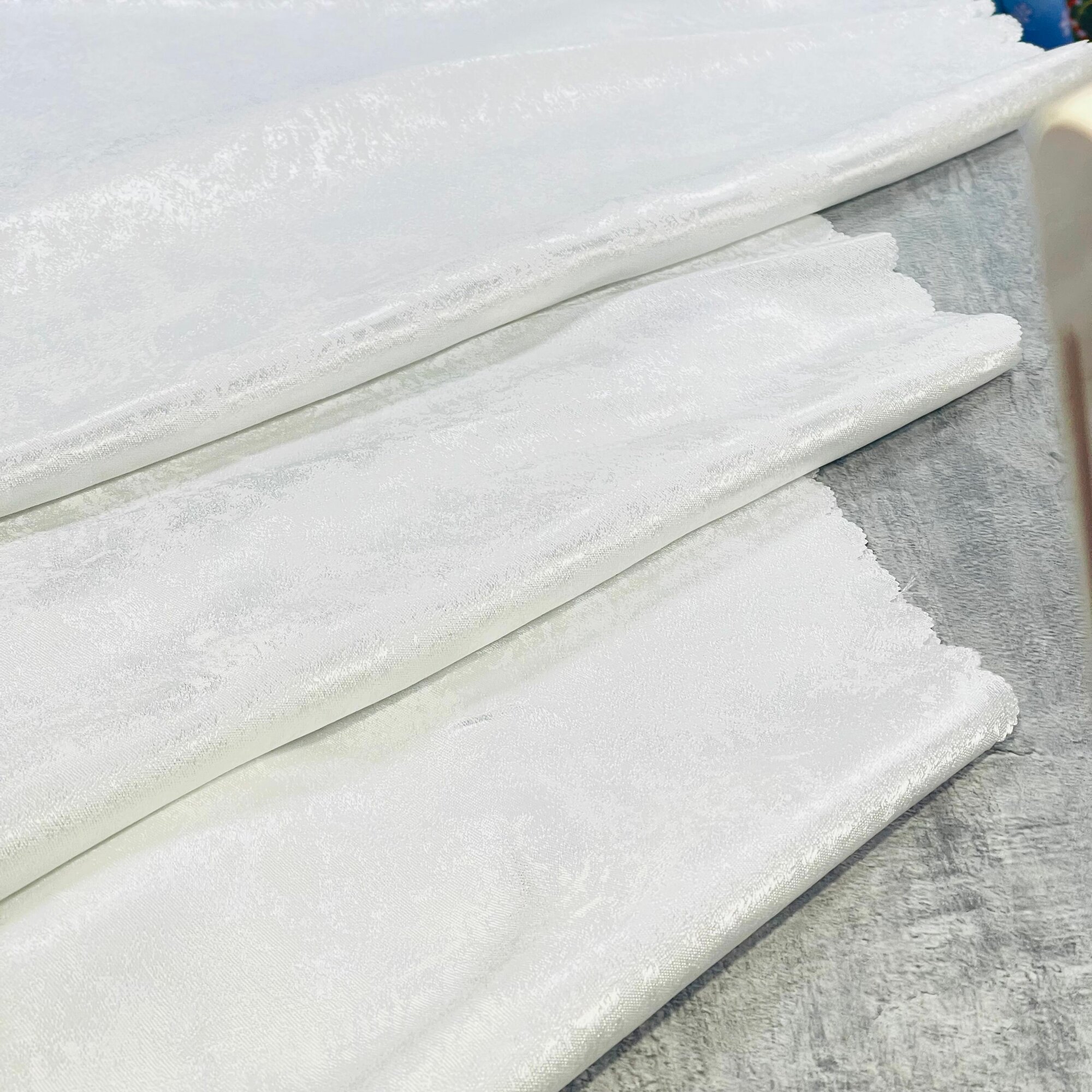 Ткань Портьерная Жаккард Песок. Ширина 150см. Турция.