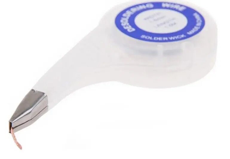 Медная лента Rexant для удаления припоя d3.0 мм x 1.5 м BOX {09-3034}