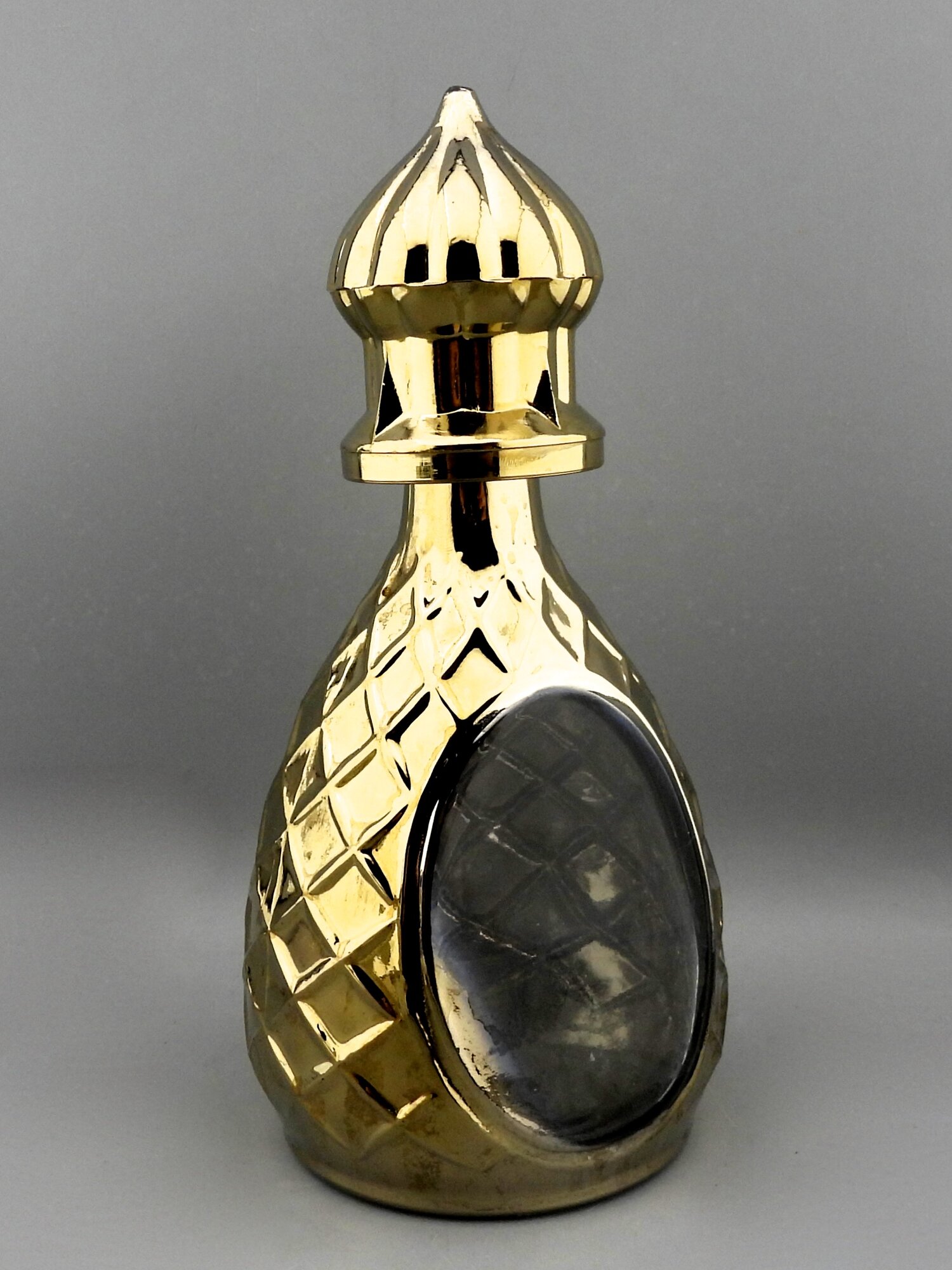 Графин штоф бутылка 0,5 л стекло с золочением СССР