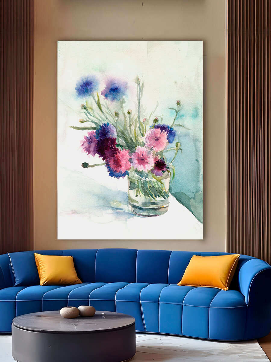 Картина на стену для интерьера от бренда Pechat Vip из категории Пастель 60х80 см.