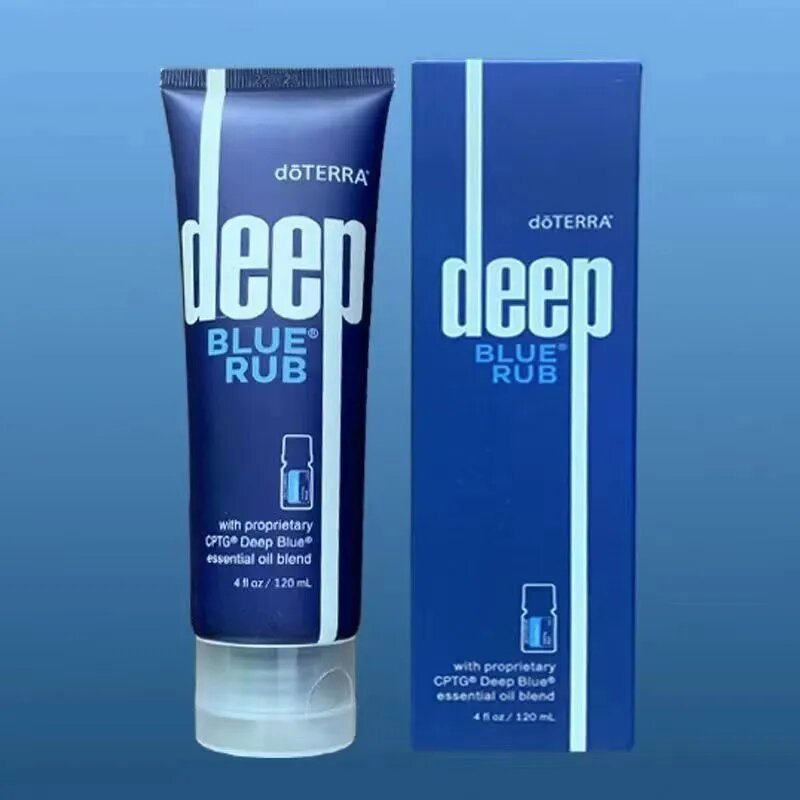 DoTERRA Deep Blue Rub Успокаивающий крем для снятия боли в мышцах и суставах 120 мл