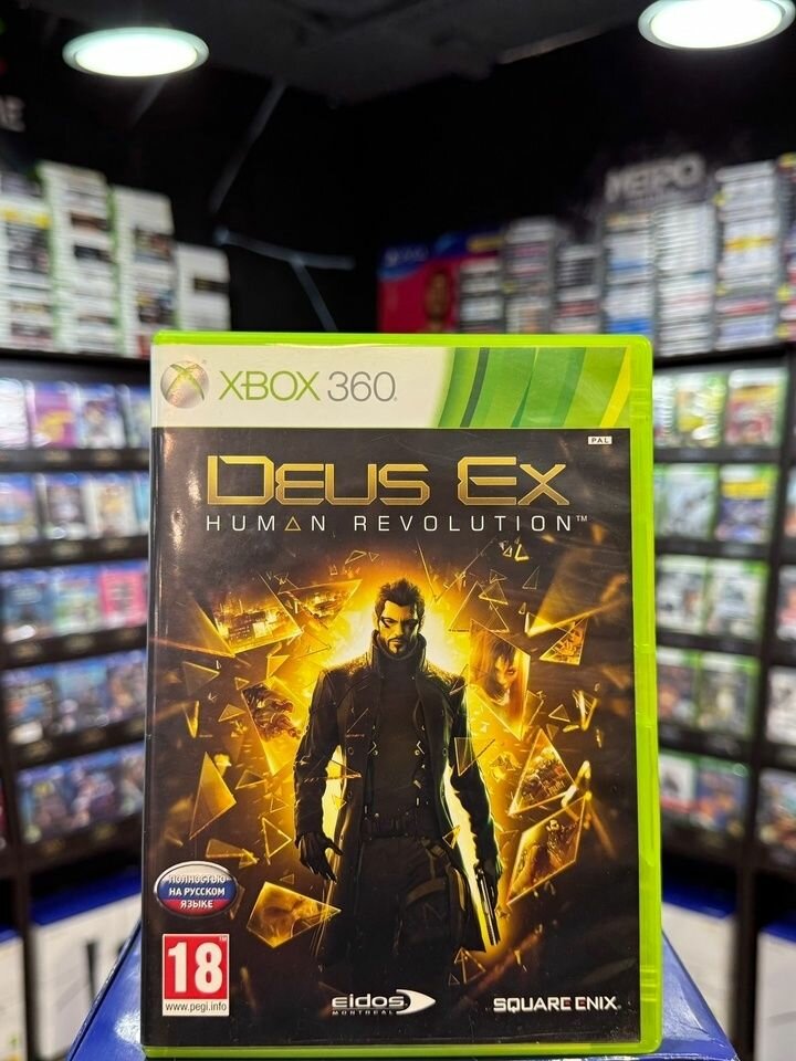 Игра Deus Ex: Human Revolution (Xbox 360) (Box)