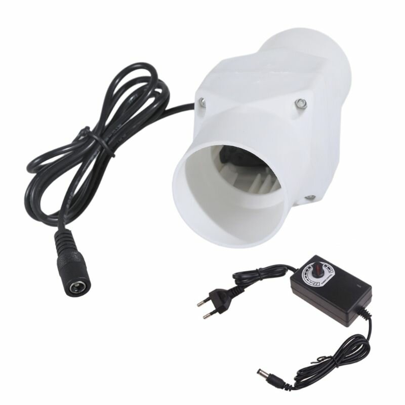 Вытяжной вентилятор с канальным вентилятором мощностью 10 Вт 12 В-Европейский стандарт-46 мм