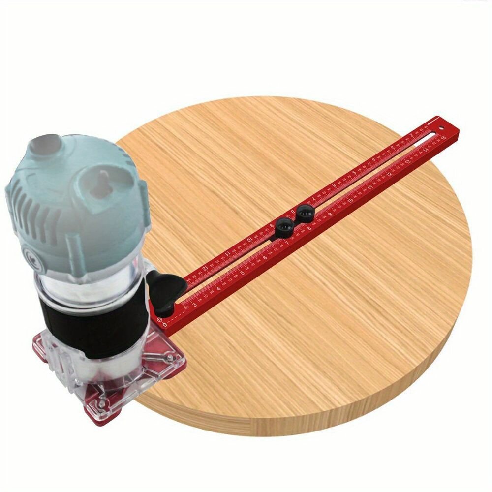 Кронштейн для фрезерования пазов, алюминиевый сплав, круговой резак, регулируемый фрезерный кондуктор для деревообработки