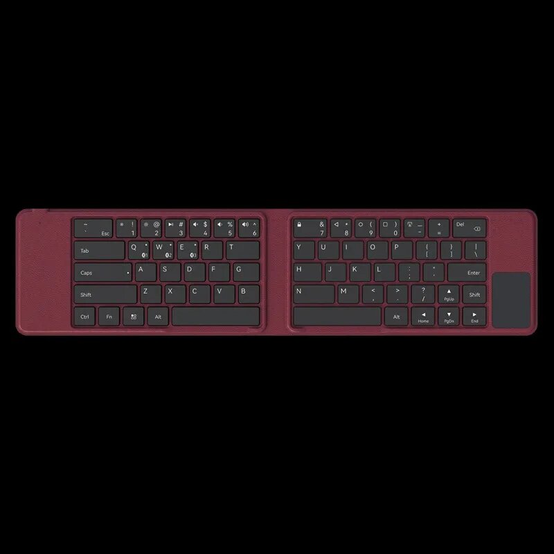Складная Bluetooth-клавиатура DESIGN FOR HUAWEI BOW для Huawei Mate XT/Mate 70/Mate X6 Красный