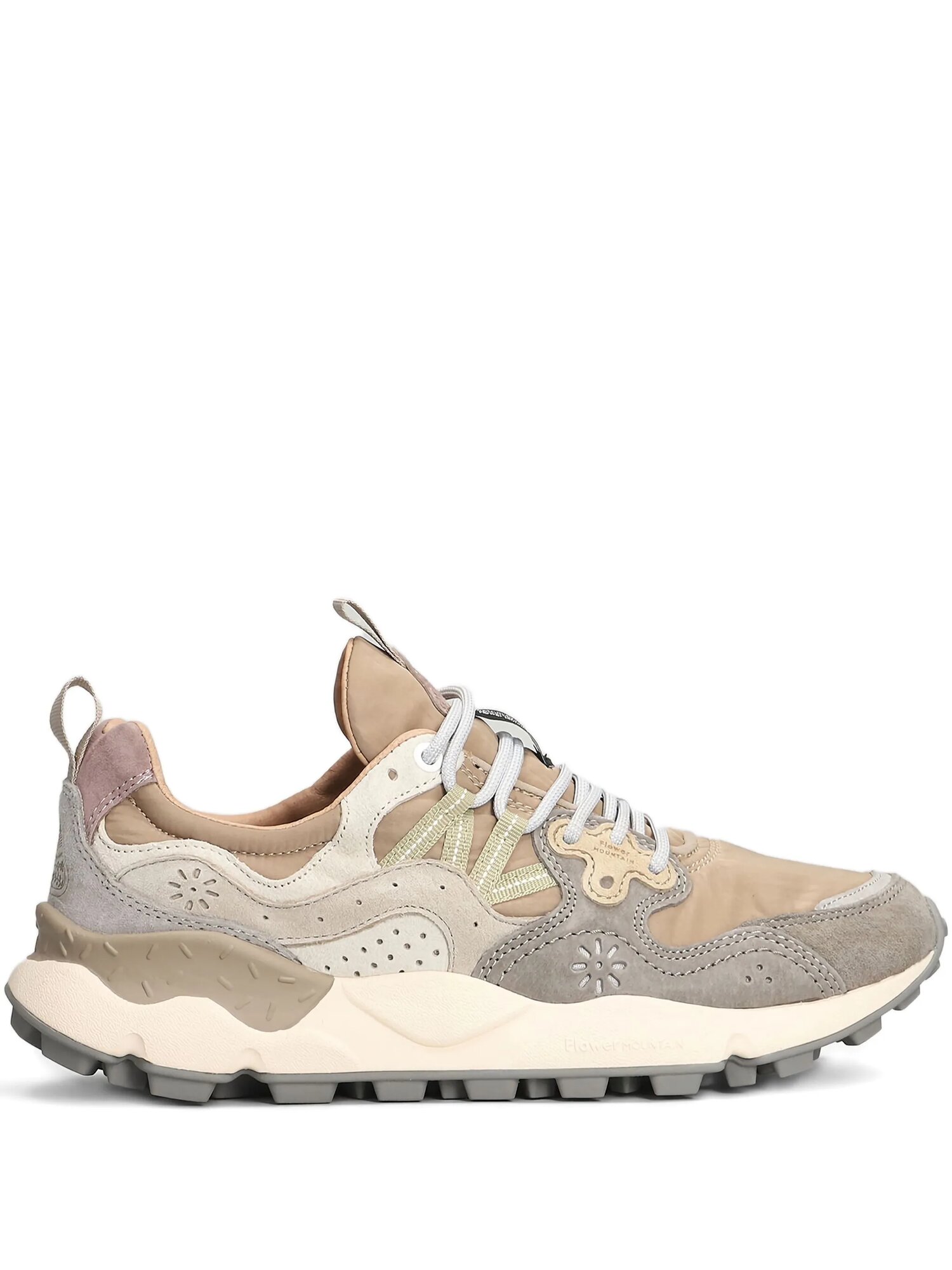 Кроссовки Floral Appliqué Panelled Trainers