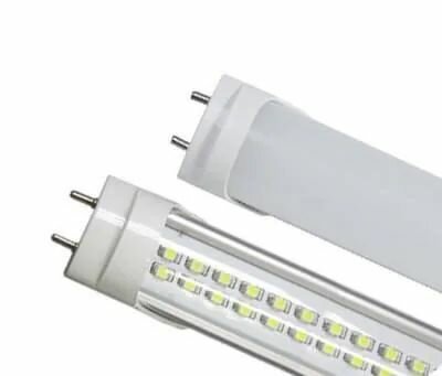 Лампа светодиодная T8 G13 8Вт LED 6400K холодный 60см матовая 800Лм стекло, алюм отражатель (замена люм ламп 18вт)