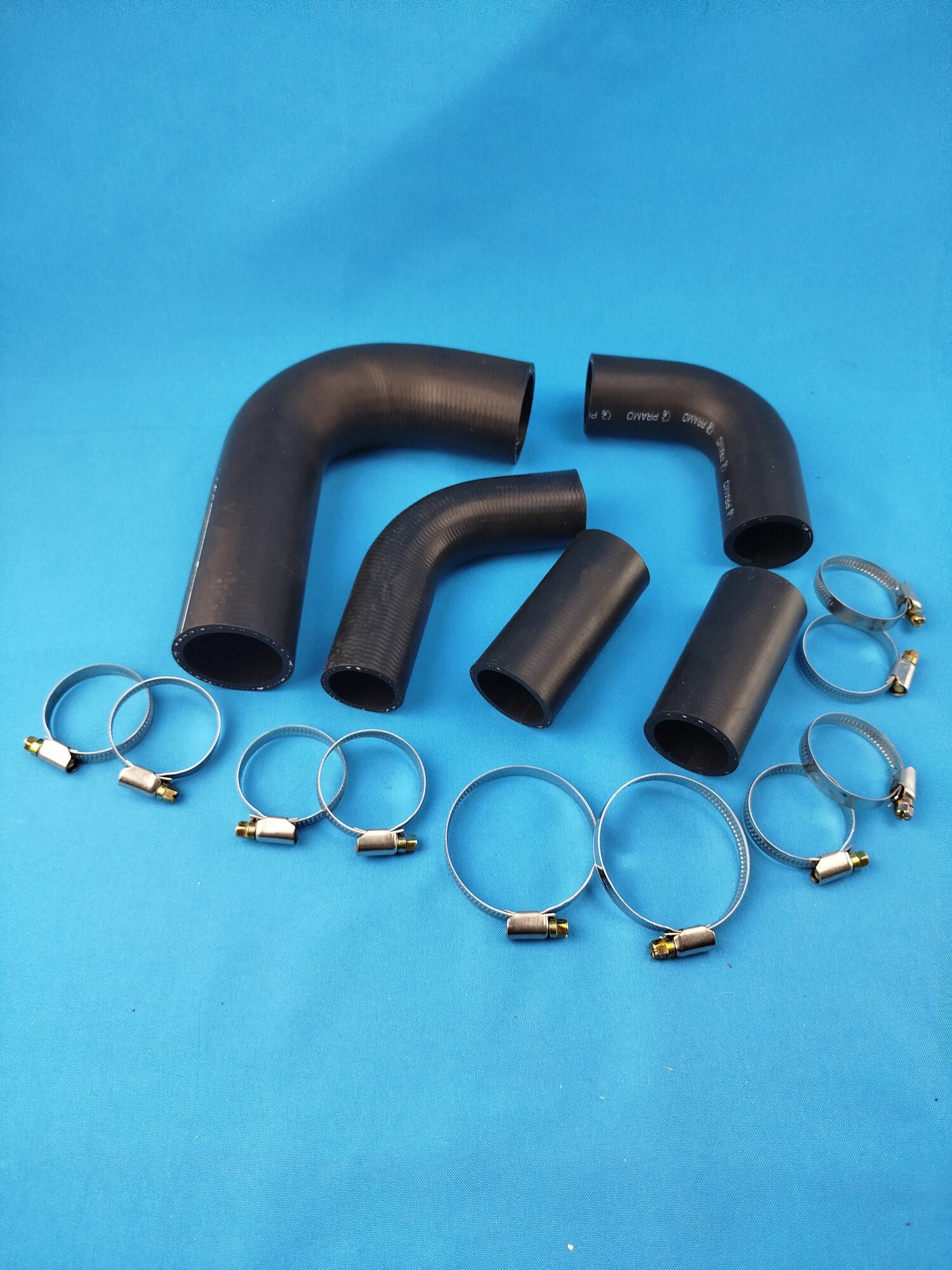 Патрубки радиатора (к-т) "прамо" для а/м ГАЗ 3110 406дв. с хомутами