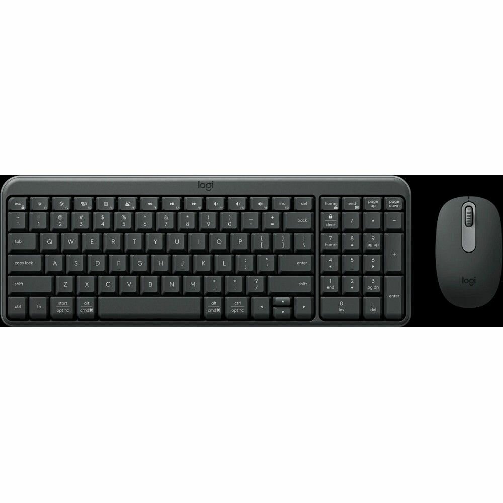 920-013853 Logitech Клавиатура + мышь MK250 заводская гравировка RU/LAT