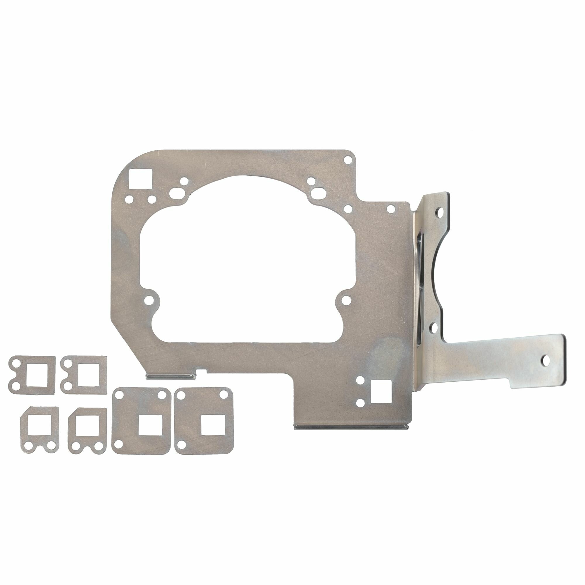 Переходные рамки Kia Rio 4 2017-2020 для установки линз Optima Bi-LED с креплением Hella 3R/5R вместо штатных модулей