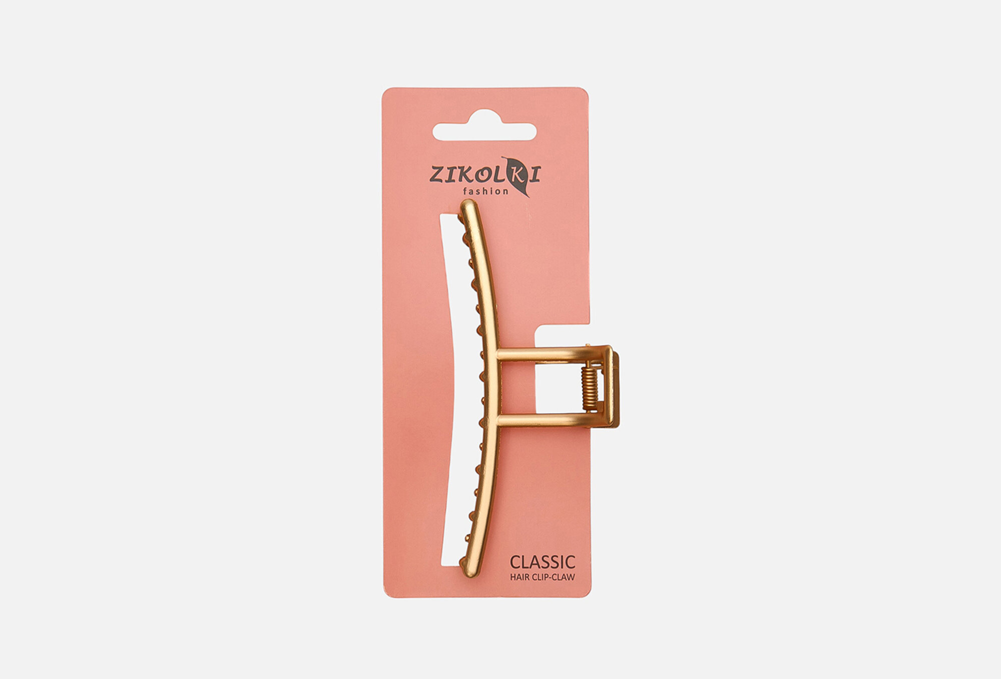 Краб для волос ZIKOLKI STORE золотой