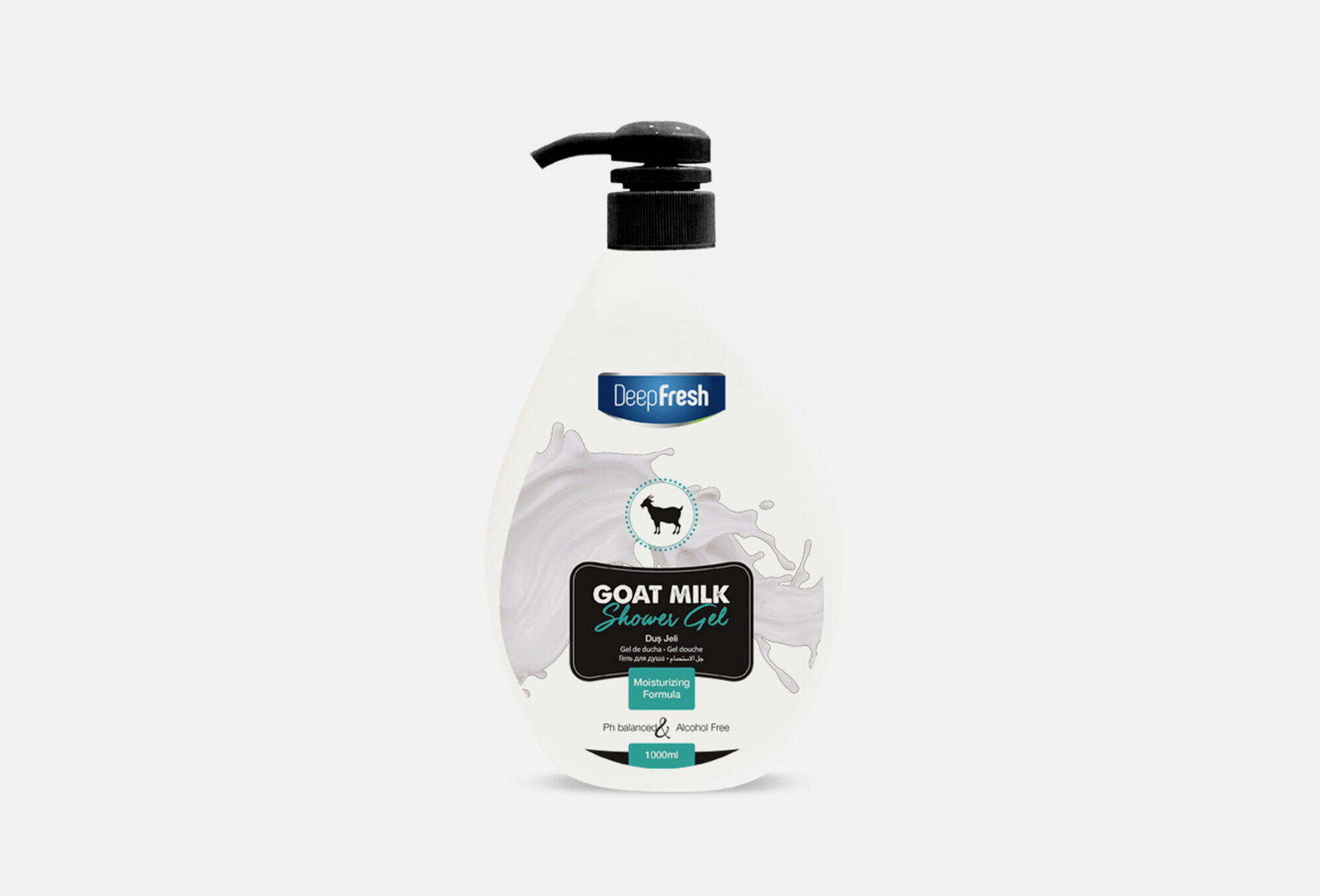 Гель для душа DEEP FRESH GOAT MILK 1 л