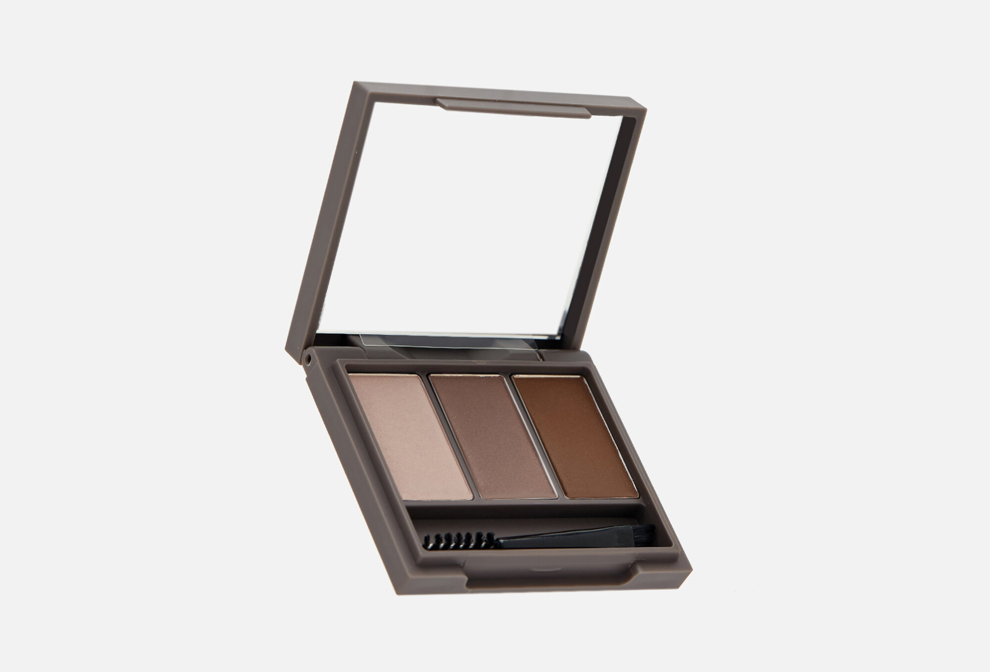 Тени для бровей FMGT Ink brow powder kit 3.5 г 02, Ash gray