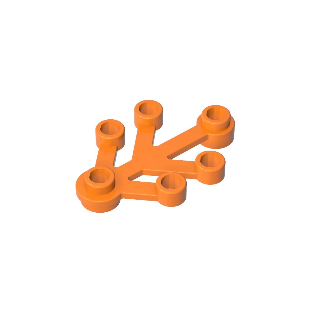 Gobricks растительные кирпичи 10 шт. Оранжевый, 021