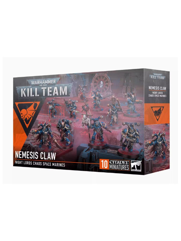 Набор Kill Team: Nemesis Claw тактическая игра Warhammer 40,000, миниатюры космодесанта для сборки и покраски