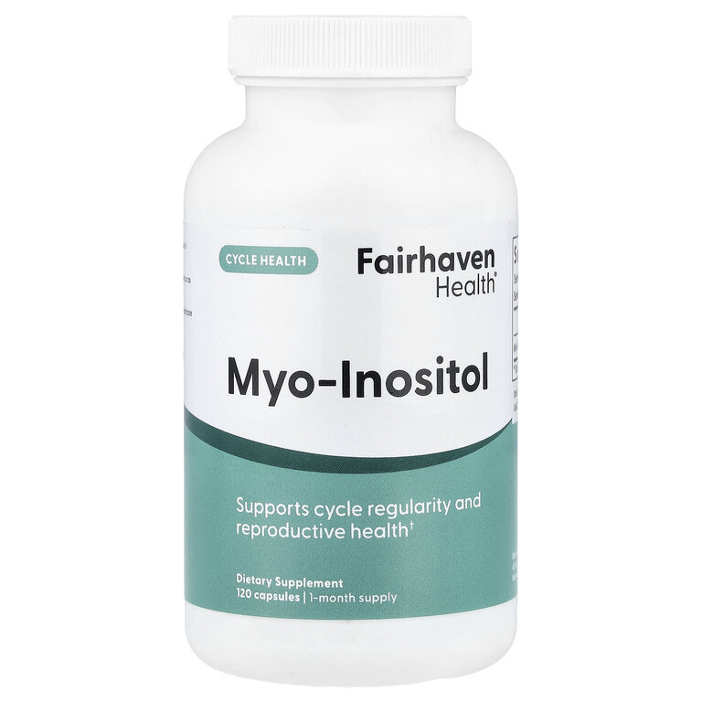 Fairhaven Health, Myo-Inositol (Mио-Инозитол), для женщин и мужчин, 120 капсул