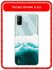 Чехол на Tecno Spark 6 GO / Техно Спарк 6 Го с принтом "Большая волна", прозрачн...