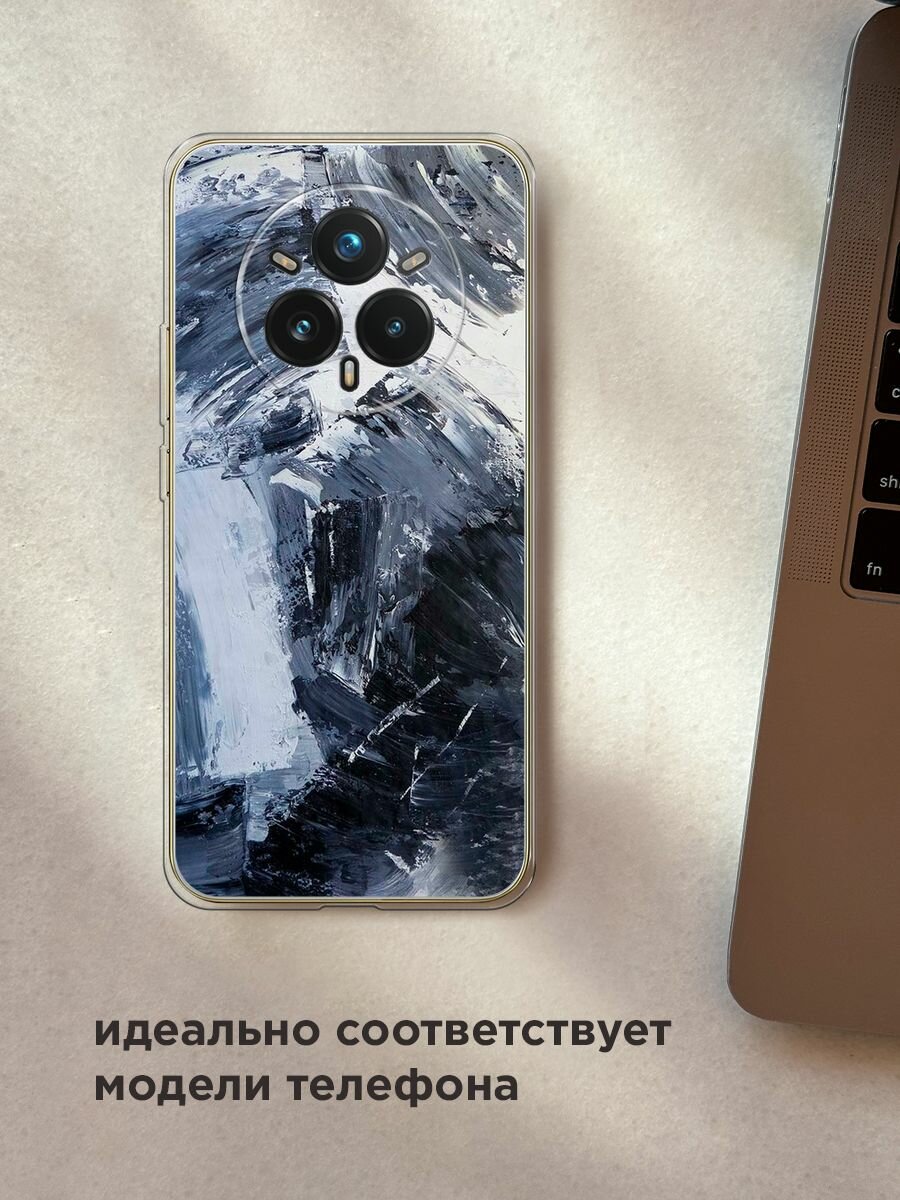 Чехол на Realme 14 Pro+ / Реалми 14 Про+ с принтом "Абстракция живопись" — фото 1