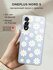 Чехол на OnePlus Nord 5 / Ван Плас Норд 5 с принтом "Большие ромашки", прозрачны...
