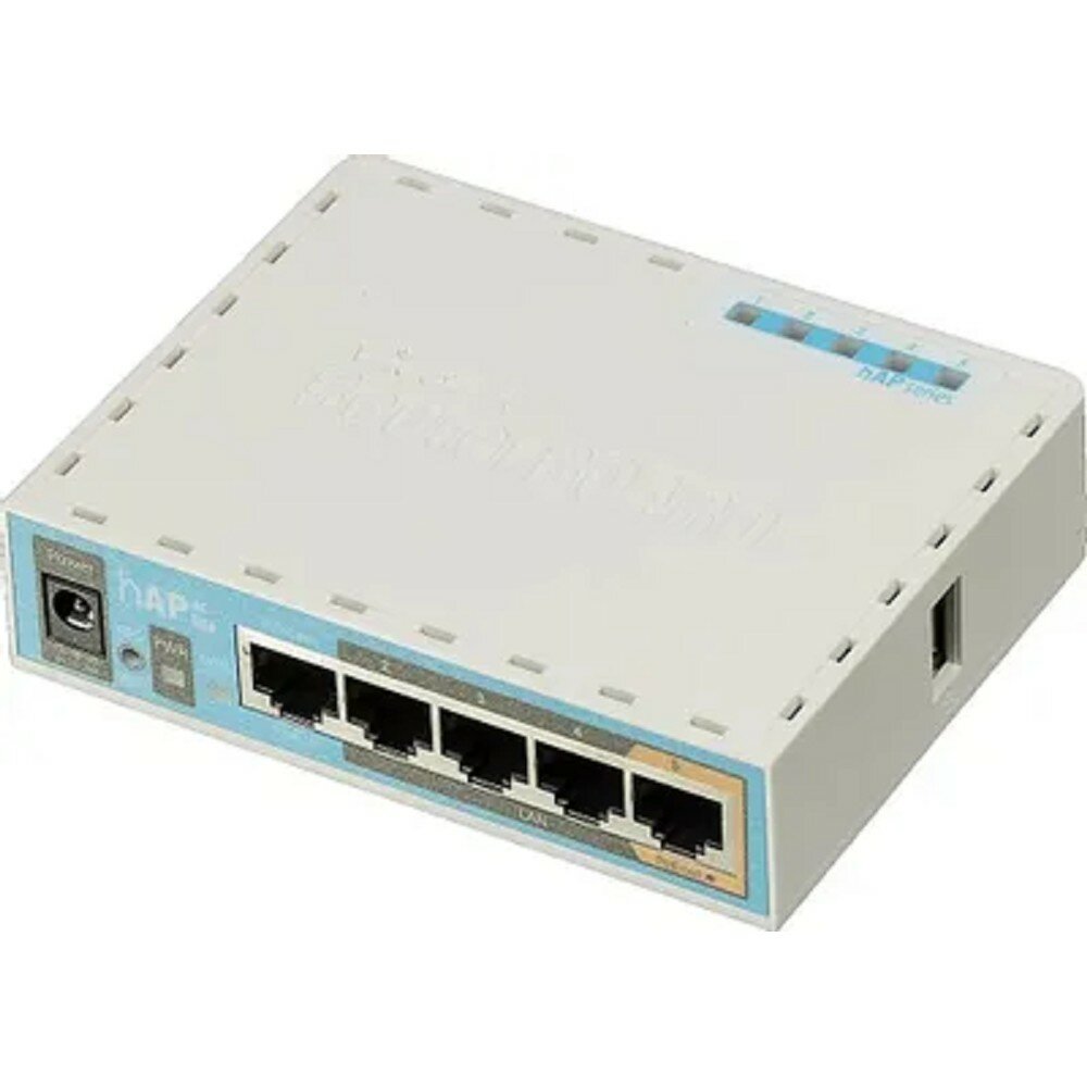 Маршрутизатор MikroTik RB952Ui-5ac2nD Wi-Fi 5 (802.11ac) 2,4 ГГц, 5 ГГцГГц 433