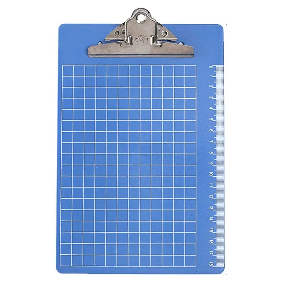 Пластиковый буфер обмена Clipboard А4/А5/А6 Голубой, A4-B