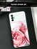 Чехол на Tecno Spark 8P / Техно Спарк 8P с принтом "Пионы на белом"