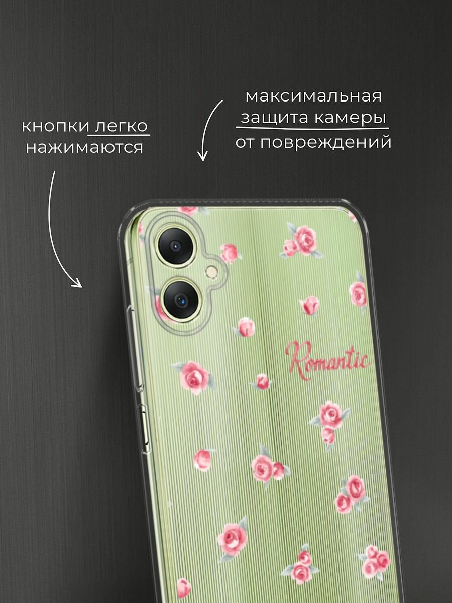 Чехол на Samsung Galaxy A06 / Самсунг Галакси А06 с принтом "Romantic 3" — фото 1