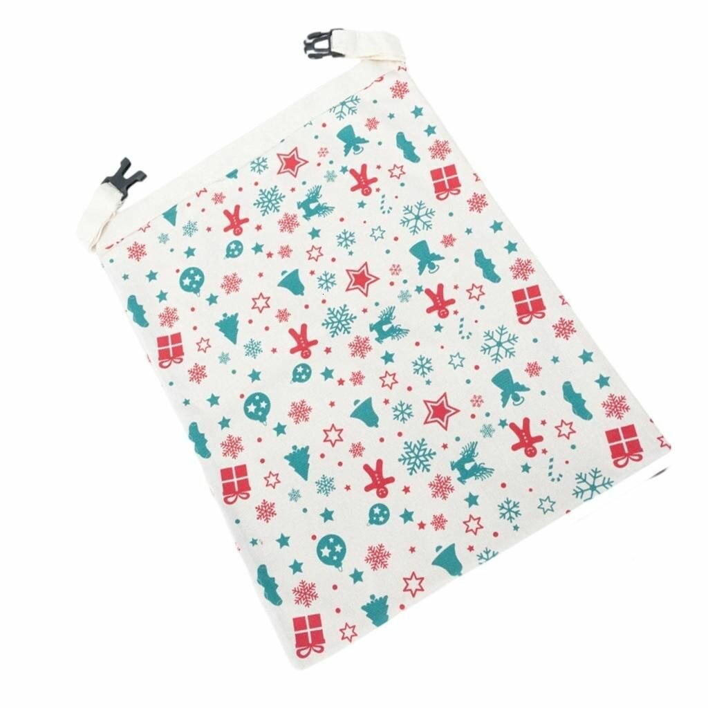 Пищевой хлебный мешок из пчелиного воска многоразового использования для хранения закваски-Рождественский стиль