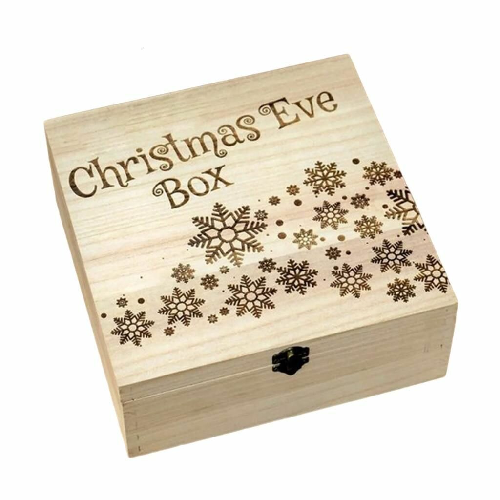 Деревянная Рождественская коробка для яблок Apple Box-Тип B