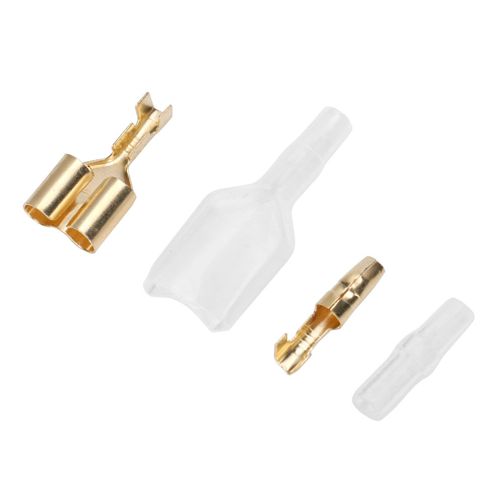 Female Bullet Crimp, Portable Wire Wrap Connector for Connecting Electric Wires Electronic Component Professional Use Factory General Purpose